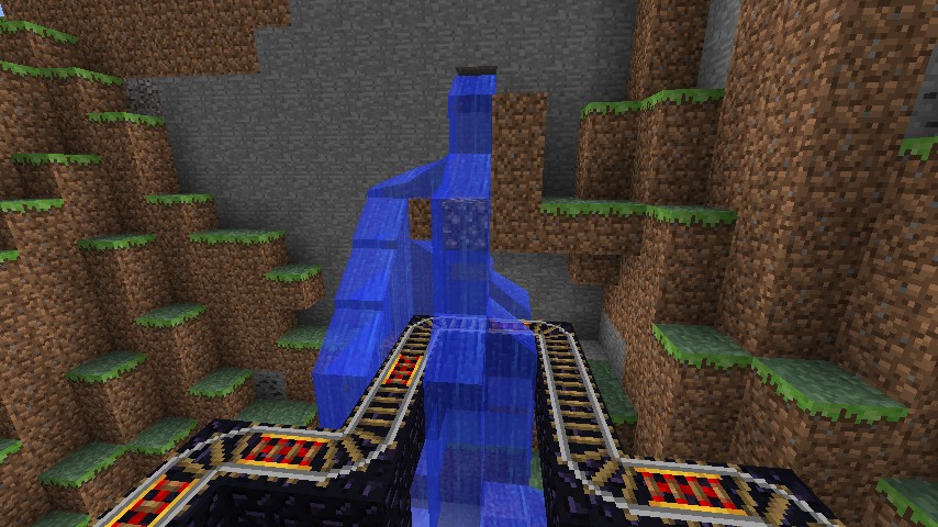 Mountain Rollercoaster - Update #1 Minecraft Map